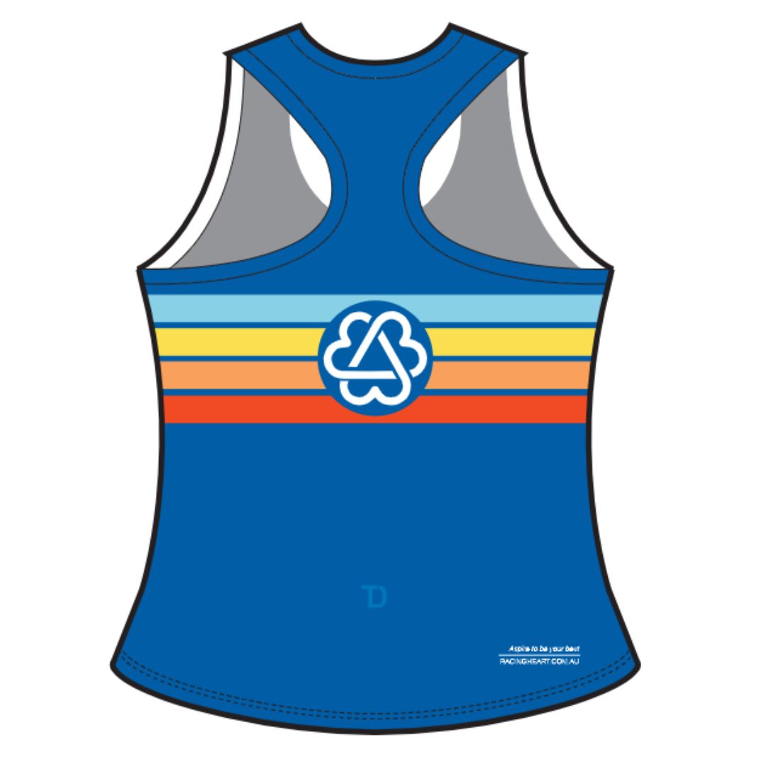 Apex Mens Run Singlet – DETOUR Custom